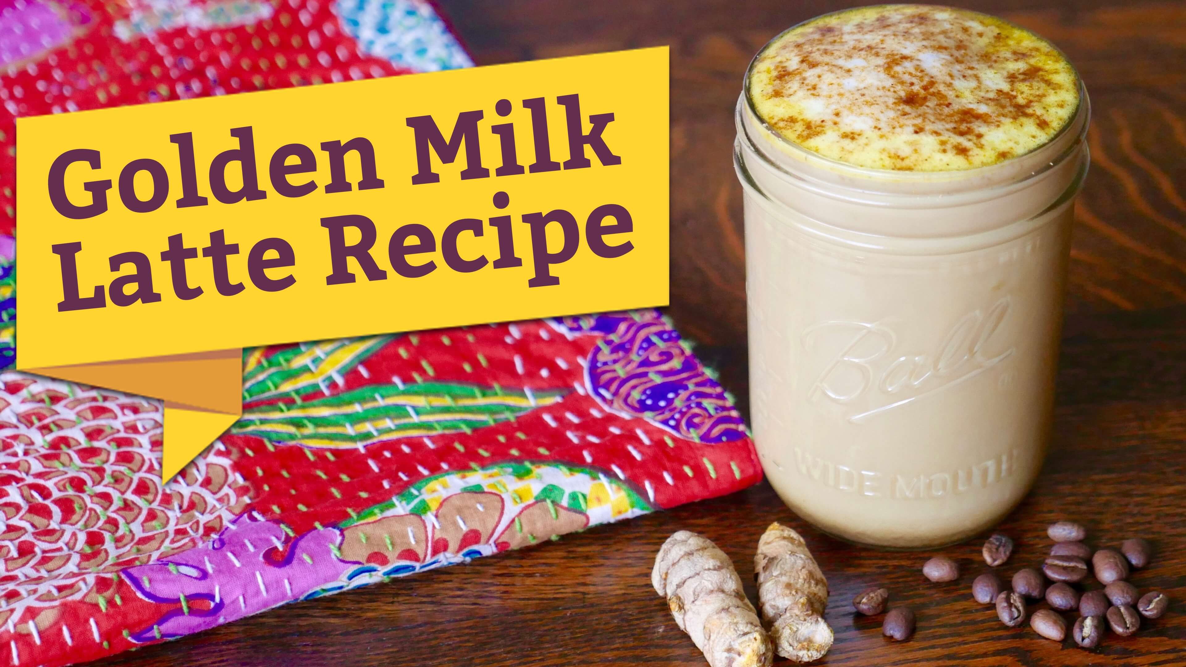 The Easiest Golden Milk Recipe (Golden Milk Latte) - Mama Natural