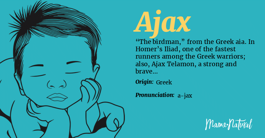 Ajax Name Meaning, Origin, Popularity, Boy Names Like Ajax - Mama Natural