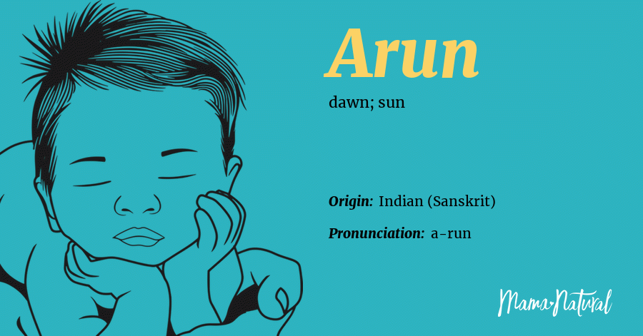 Arun Name Meaning, Origin, Popularity, Boy Names Like Arun - Mama Natural