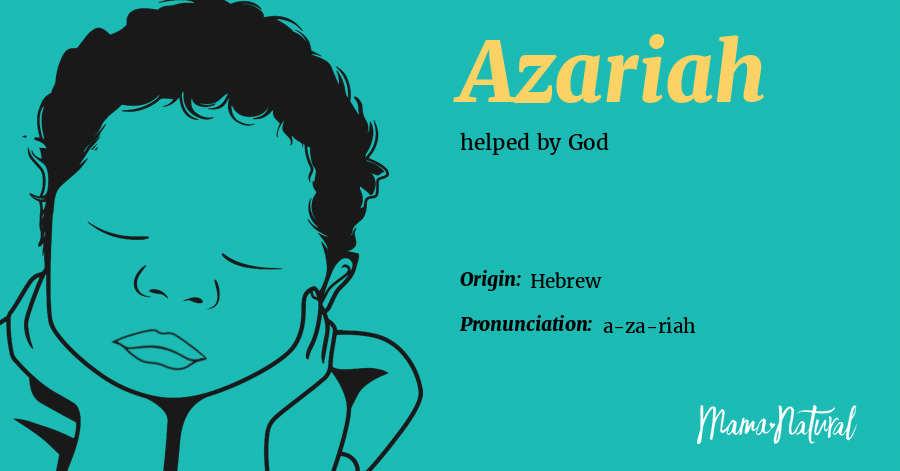 Azariah Name Meaning, Origin, Popularity, Boy Names Like Azariah - Mama ...