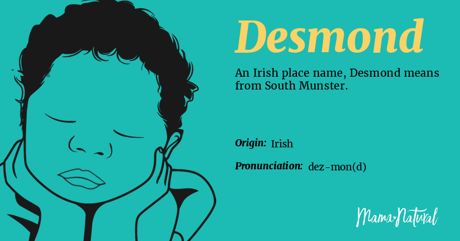 Desmond Name Meaning, Origin, Popularity, Boy Names Like Desmond - Mama ...