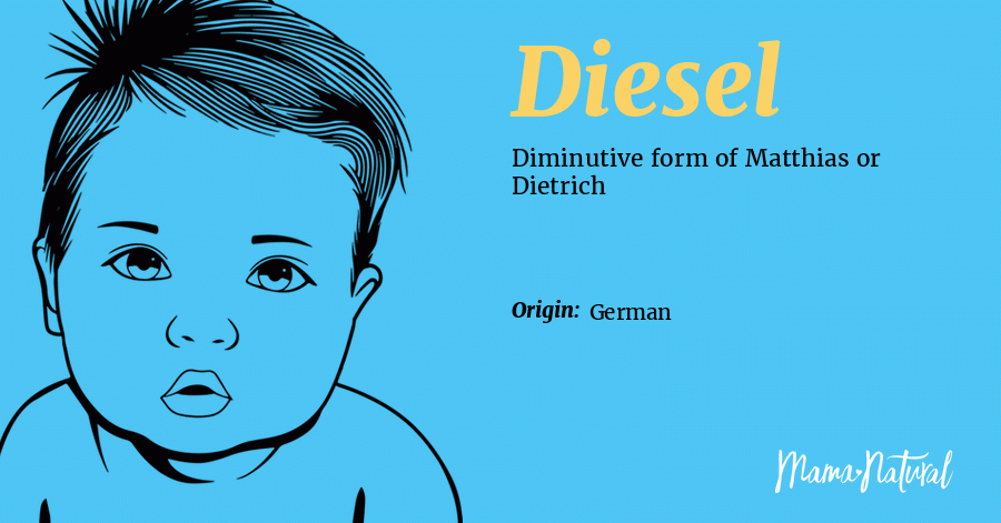 Diesel Name Meaning, Origin, Popularity, Boy Names Like Diesel - Mama ...