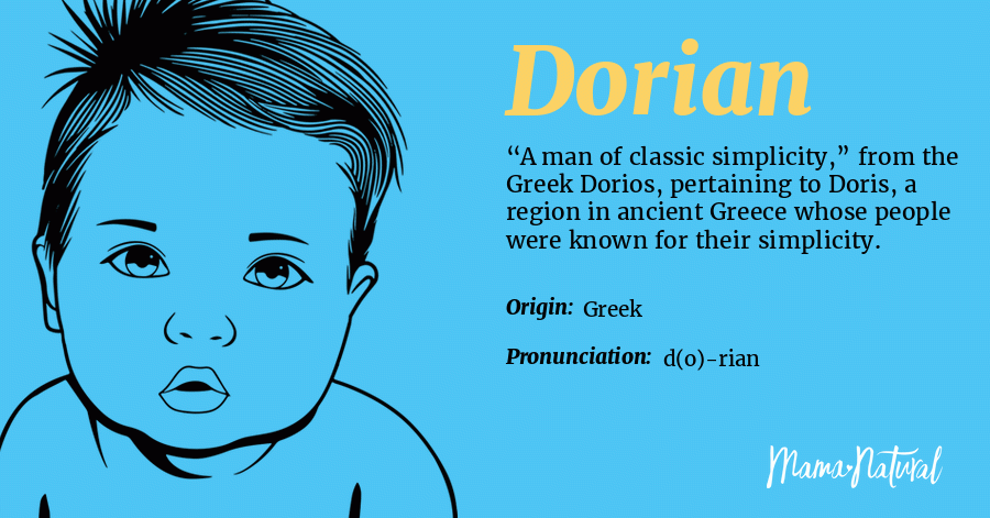 Dorian Name Meaning, Origin, Popularity, Boy Names Like Dorian - Mama ...