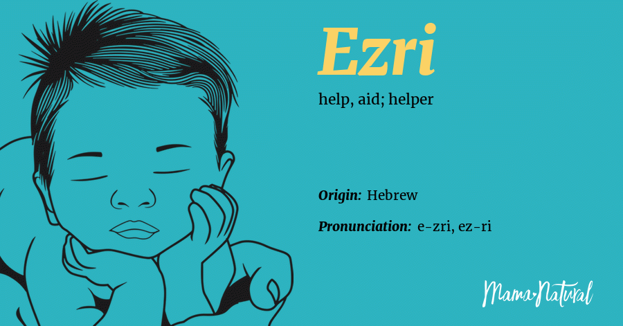 Ezri Name Meaning, Origin, Popularity, Boy Names Like Ezri - Mama Natural