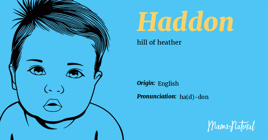 Haddon Name Meaning, Origin, Popularity, Boy Names Like Haddon - Mama ...