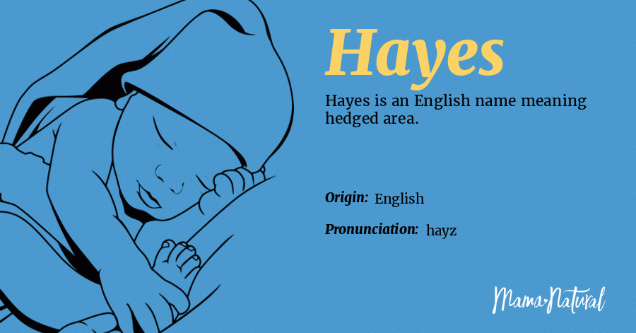 Hayes Name Meaning, Origin, Popularity, Boy Names Like Hayes - Mama Natural