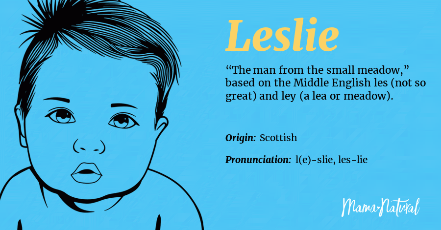 Leslie Name Meaning, Origin, Popularity, Boy Names Like Leslie - Mama ...