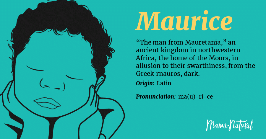 Maurice Name Meaning, Origin, Popularity, Boy Names Like Maurice - Mama ...