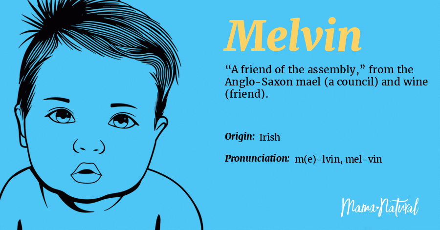 Melvin Name Meaning, Origin, Popularity, Boy Names Like Melvin - Mama ...