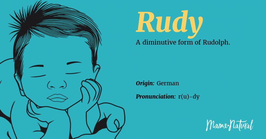 Rudy Name Meaning, Origin, Popularity, Boy Names Like Rudy - Mama Natural