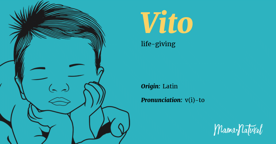 Vito Name Meaning, Origin, Popularity, Boy Names Like Vito | Mama Natural