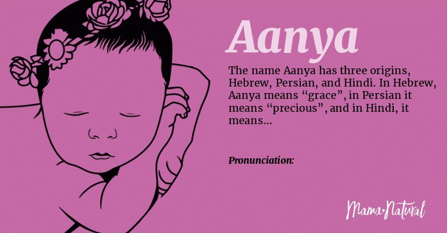 Aanya Name Meaning, Origin, Popularity, Girl Names Like Aanya - Mama ...