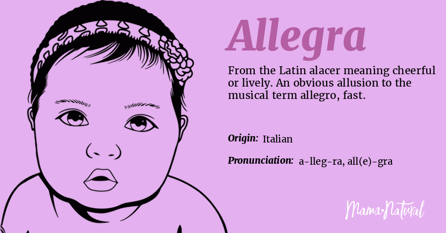 Allegra Name Meaning, Origin, Popularity, Girl Names Like Allegra ...