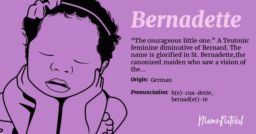 Bernadette Name Meaning, Origin, Popularity, Girl Names Like Bernadette ...