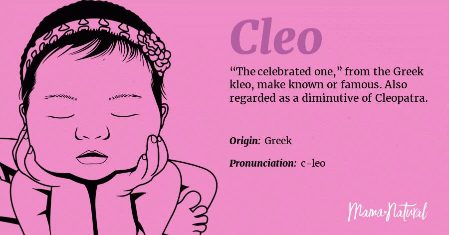 Cleo Name Meaning, Origin, Popularity, Girl Names Like Cleo | Mama Natural