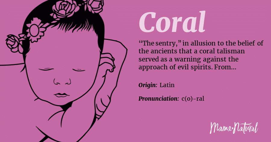 Coral Name Meaning, Origin, Popularity, Girl Names Like Coral - Mama ...