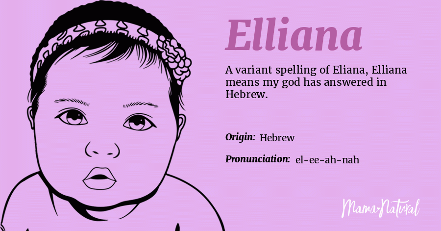Elliana Name Meaning, Origin, Popularity, Girl Names Like Elliana ...