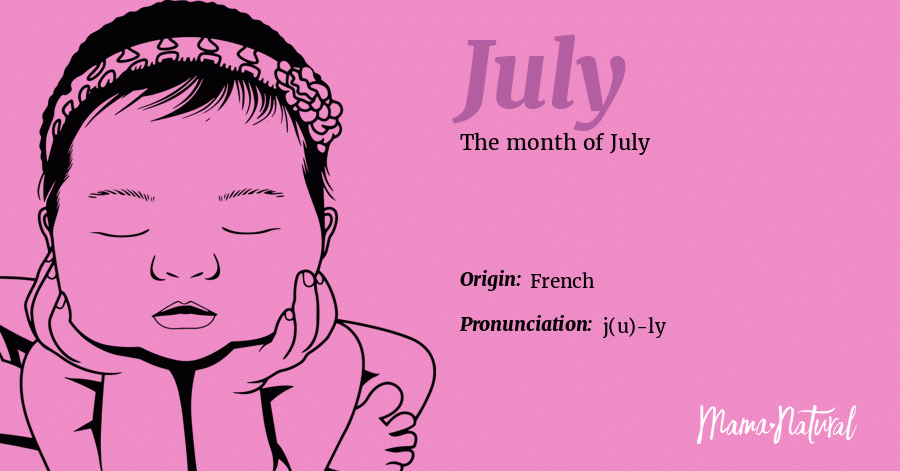 July Name Meaning, Origin, Popularity, Girl Names Like July - Mama Natural