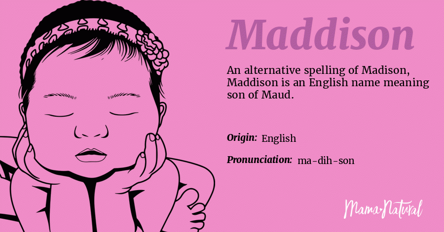 Maddison Name Meaning, Origin, Popularity, Girl Names Like Maddison ...