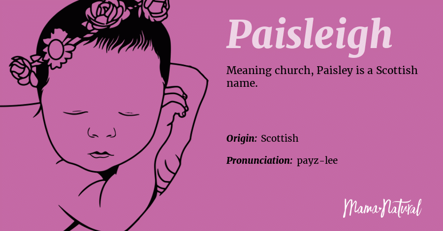 Paisleigh Name Meaning, Origin, Popularity, Girl Names Like Paisleigh ...