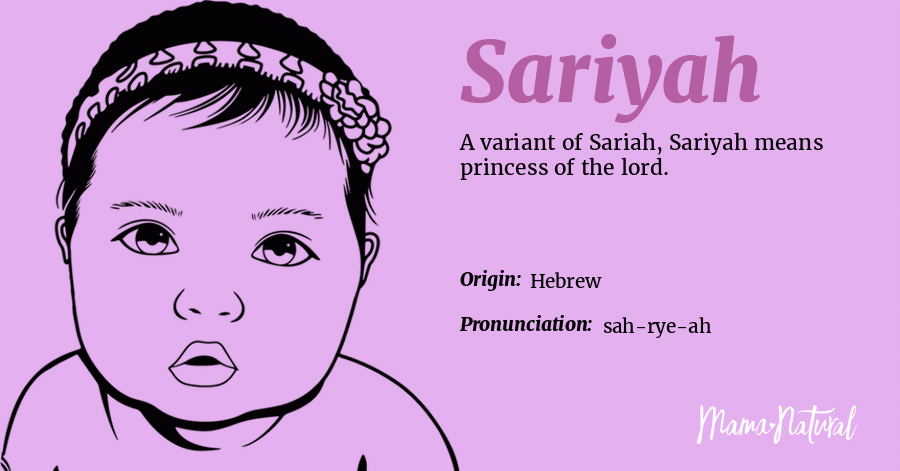 Sariyah Name Meaning, Origin, Popularity, Girl Names Like Sariyah ...