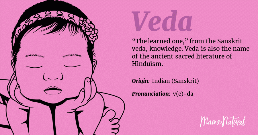 Veda Name Meaning, Origin, Popularity, Girl Names Like Veda - Mama Natural